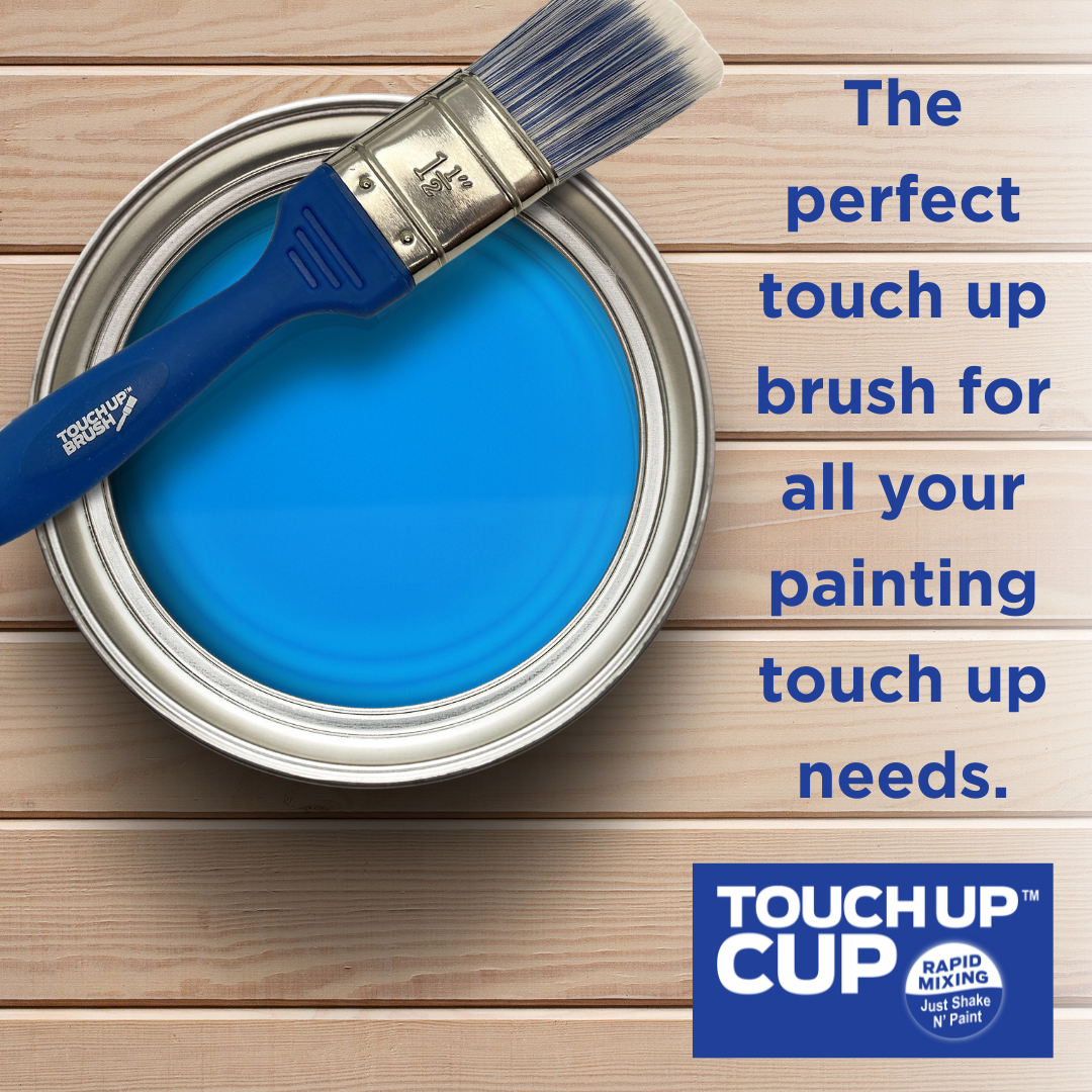 Touch Up™ Brushes | Two Pack - Comfort Grip Paintbrush Set – Touch Up Cup